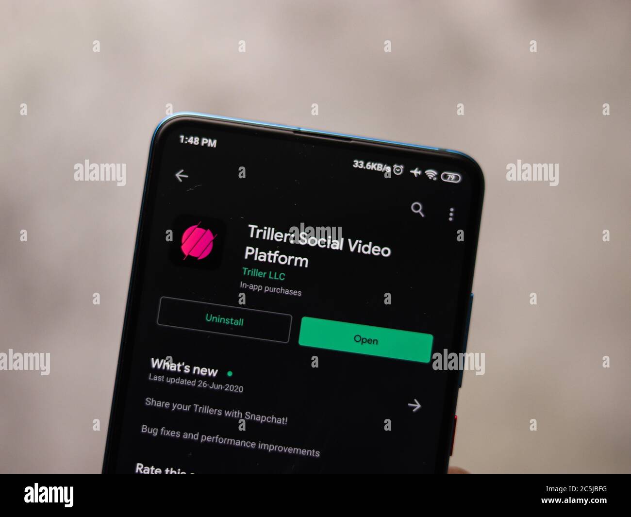 Triller logo hi-res stock photography and images - Alamy