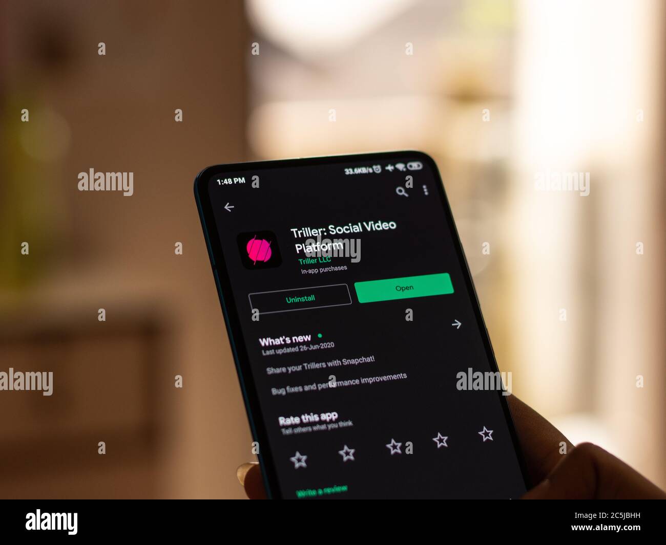 Triller logo hi-res stock photography and images - Alamy