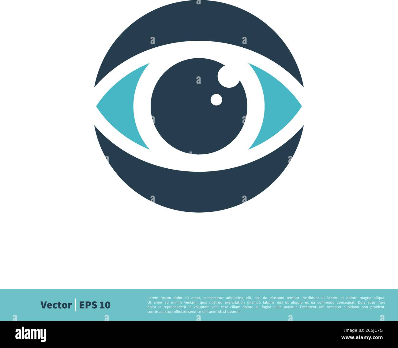 Eyeball, Vision, View Icon Vector Logo Template Illustration Design ...