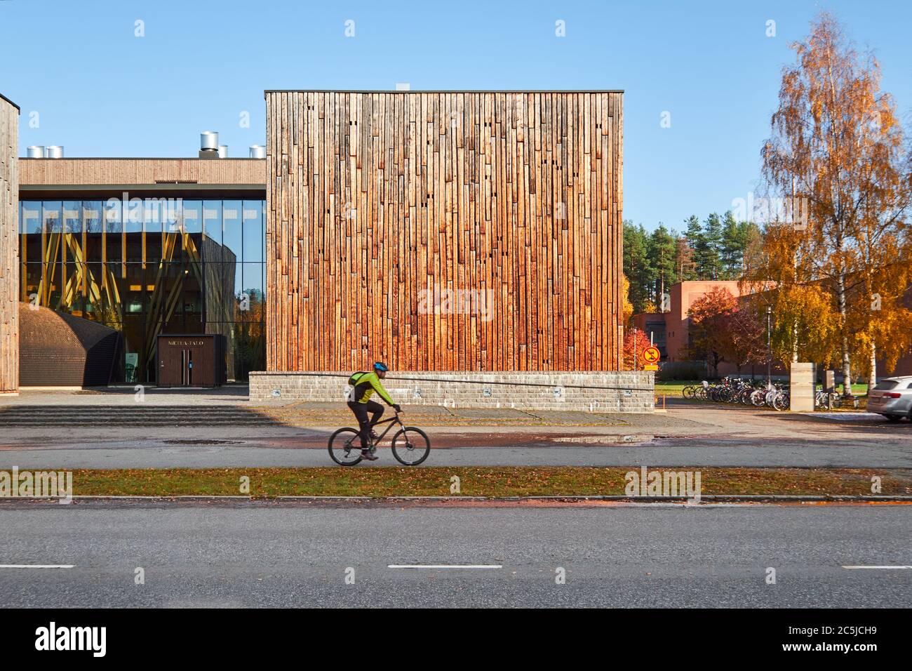 JOENSUU / FINLAND - October 15 2018: Metla House is Finland's first ...