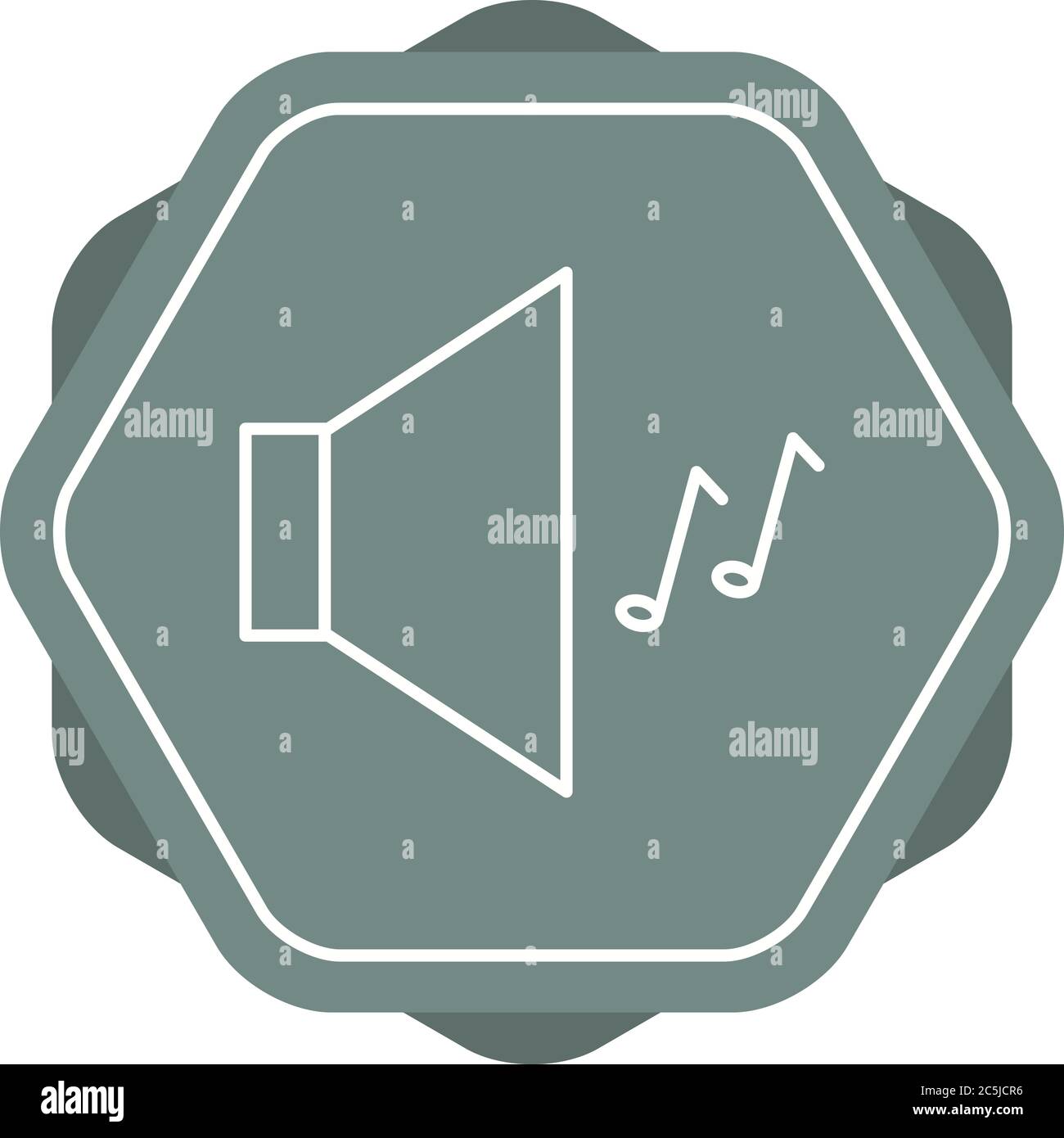 Unique Sound Vector Line Icon Stock Vector Image & Art - Alamy