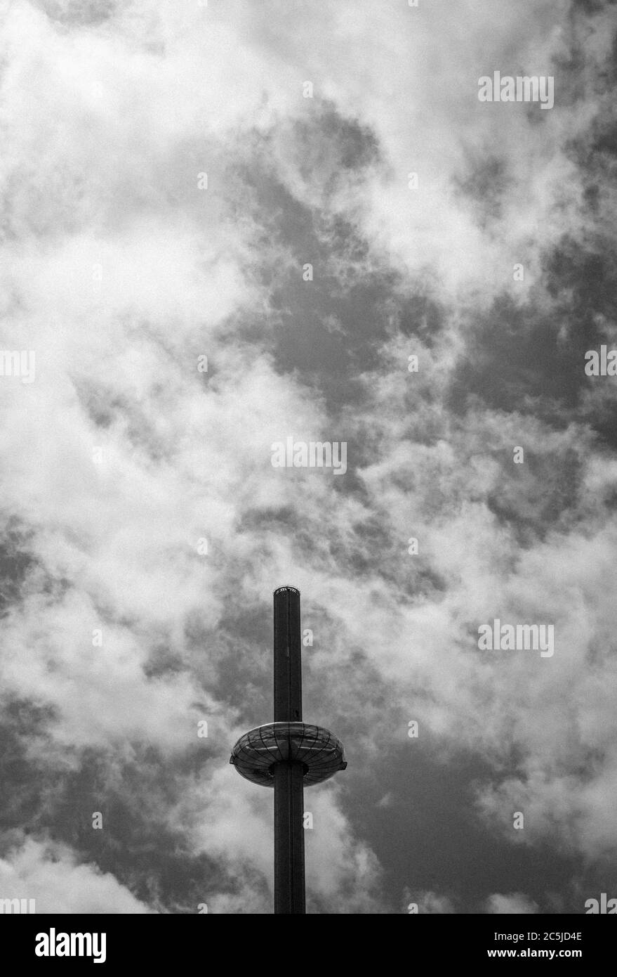 360 tower brighton Black and White Stock Photos & Images - Alamy
