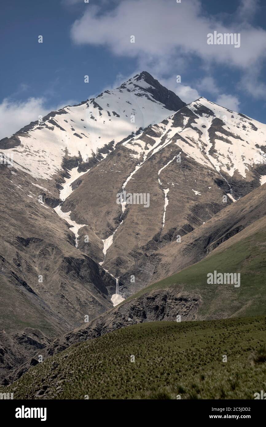 Beautiful views of Truso gorge Kazbegi district Mtskheta, Georgia Stock ...