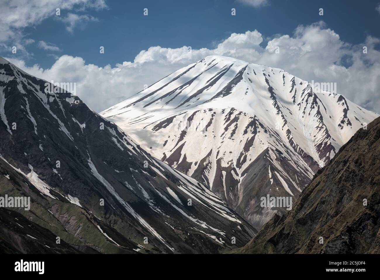 Beautiful views of Truso gorge Kazbegi district Mtskheta, Georgia Stock ...