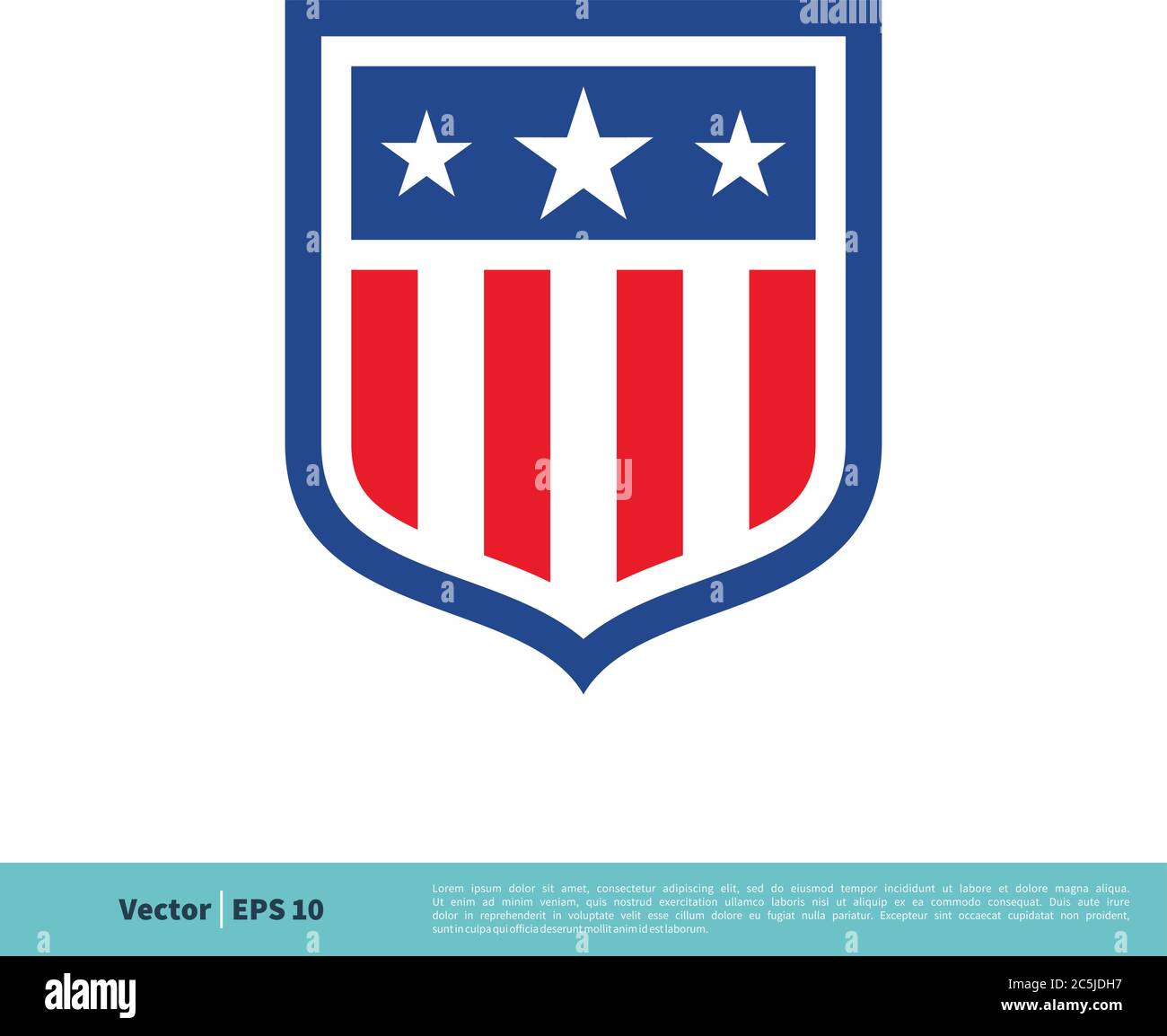 Shield Emblem Sport Team Icon Vector Logo Template Illustration Design ...