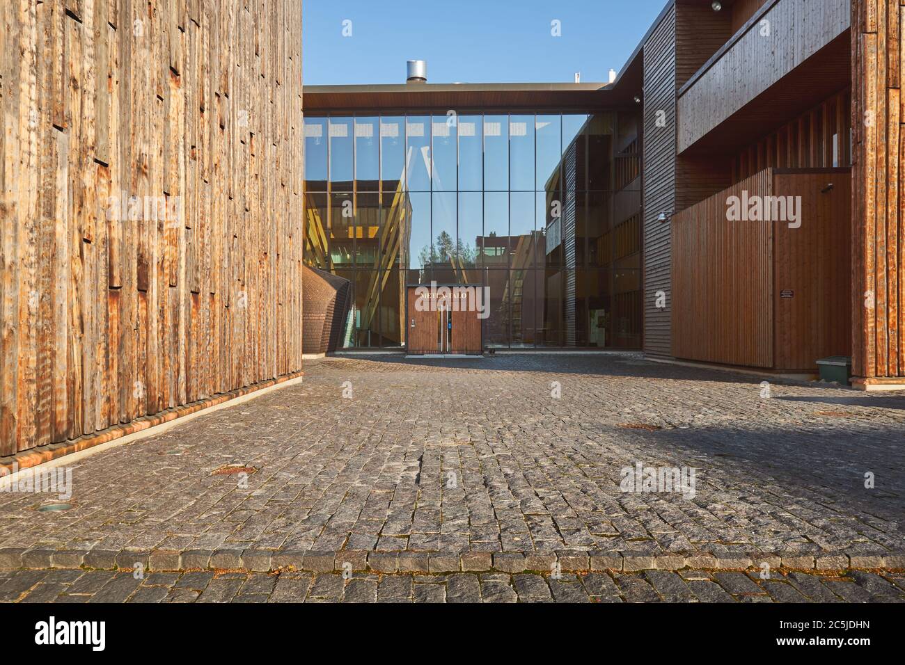 JOENSUU / FINLAND - October 15 2018: Metla House is Finland's first ...
