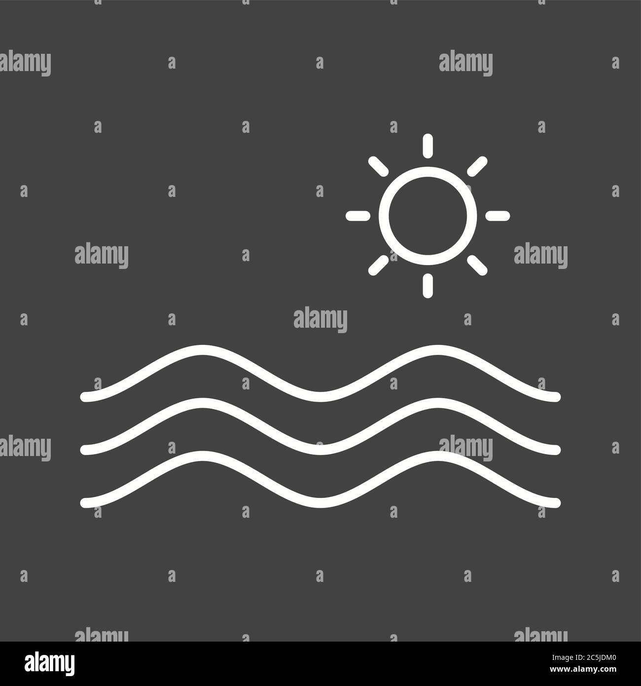 Unique Hydro Power Vector Line Icon Stock Vector Image & Art - Alamy