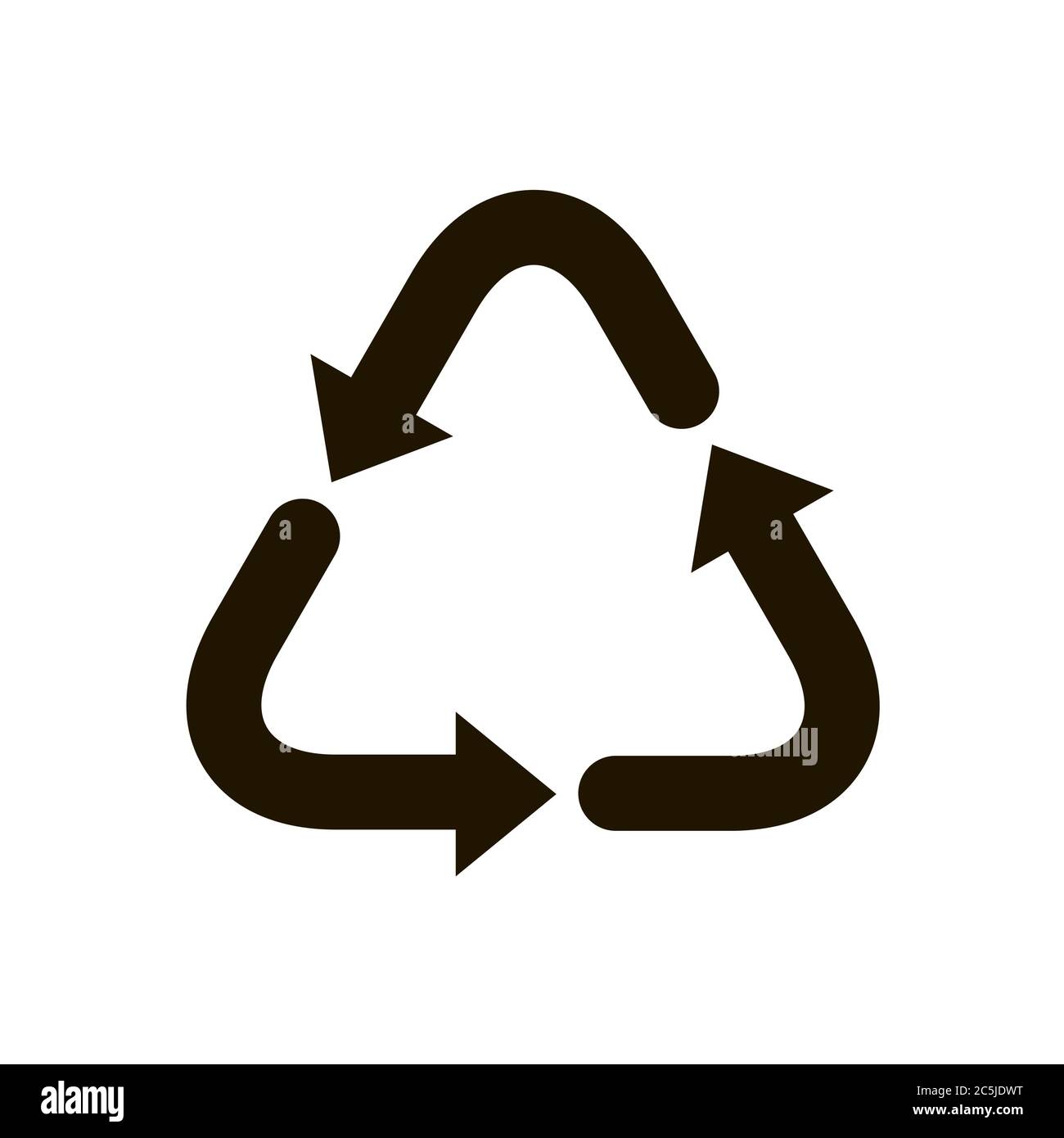 Cycle sign icon in trendy flat style isolated. Illustration eps 10 ...