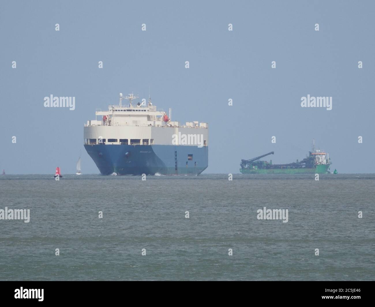 Sheerness, Kent, UK. 3rd July, 2020. Car carrier Pegasus Ace arrives at ...