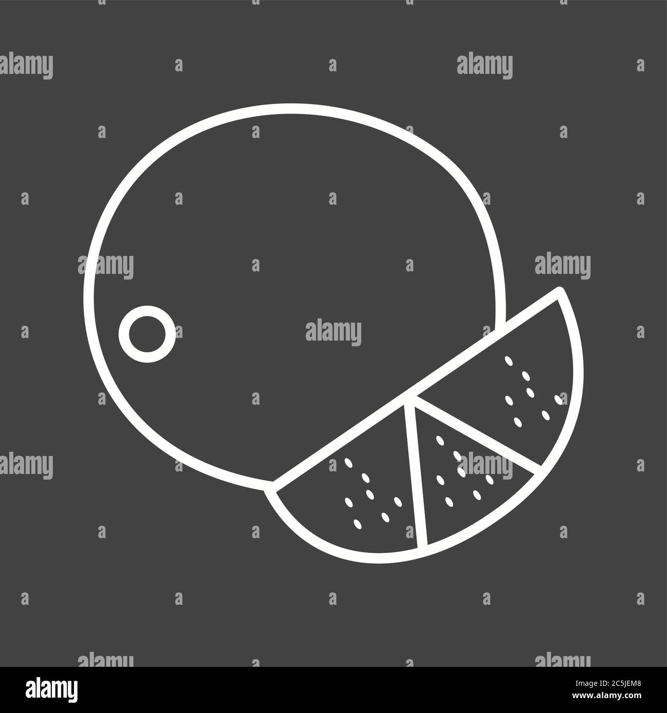 Unique Lime Vector Line Icon Stock Vector Image & Art - Alamy