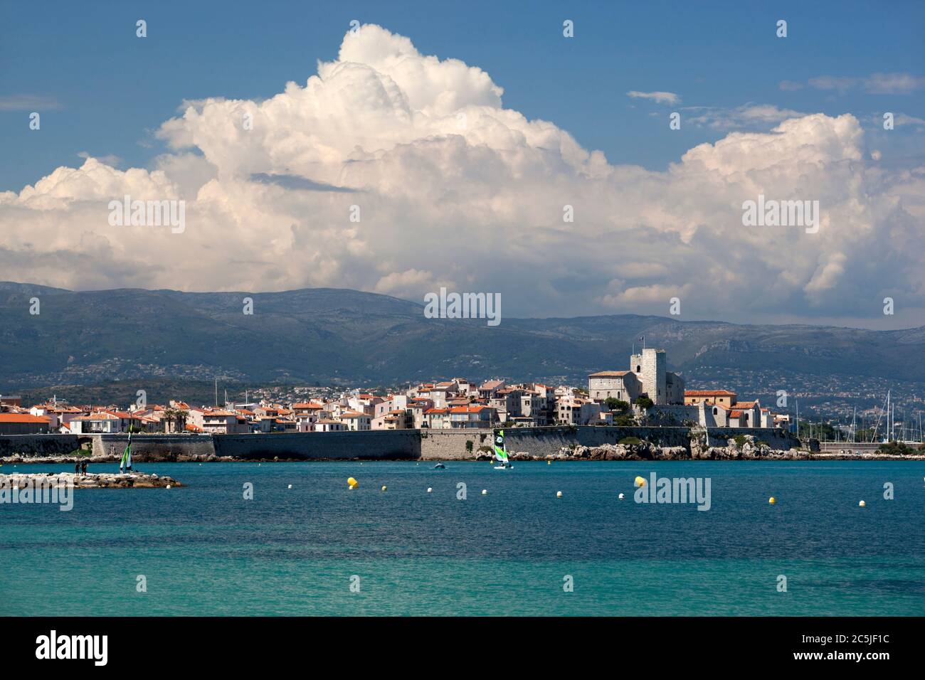 Old town in antibes france hi-res stock photography and images - Alamy