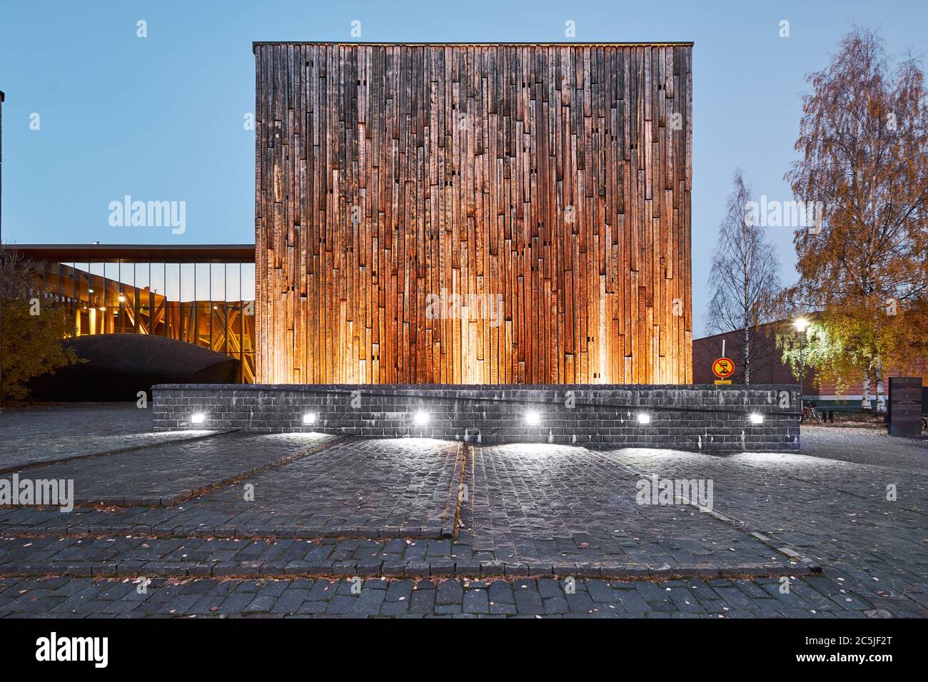 JOENSUU / FINLAND - October 15 2018: Metla House is Finland's first ...