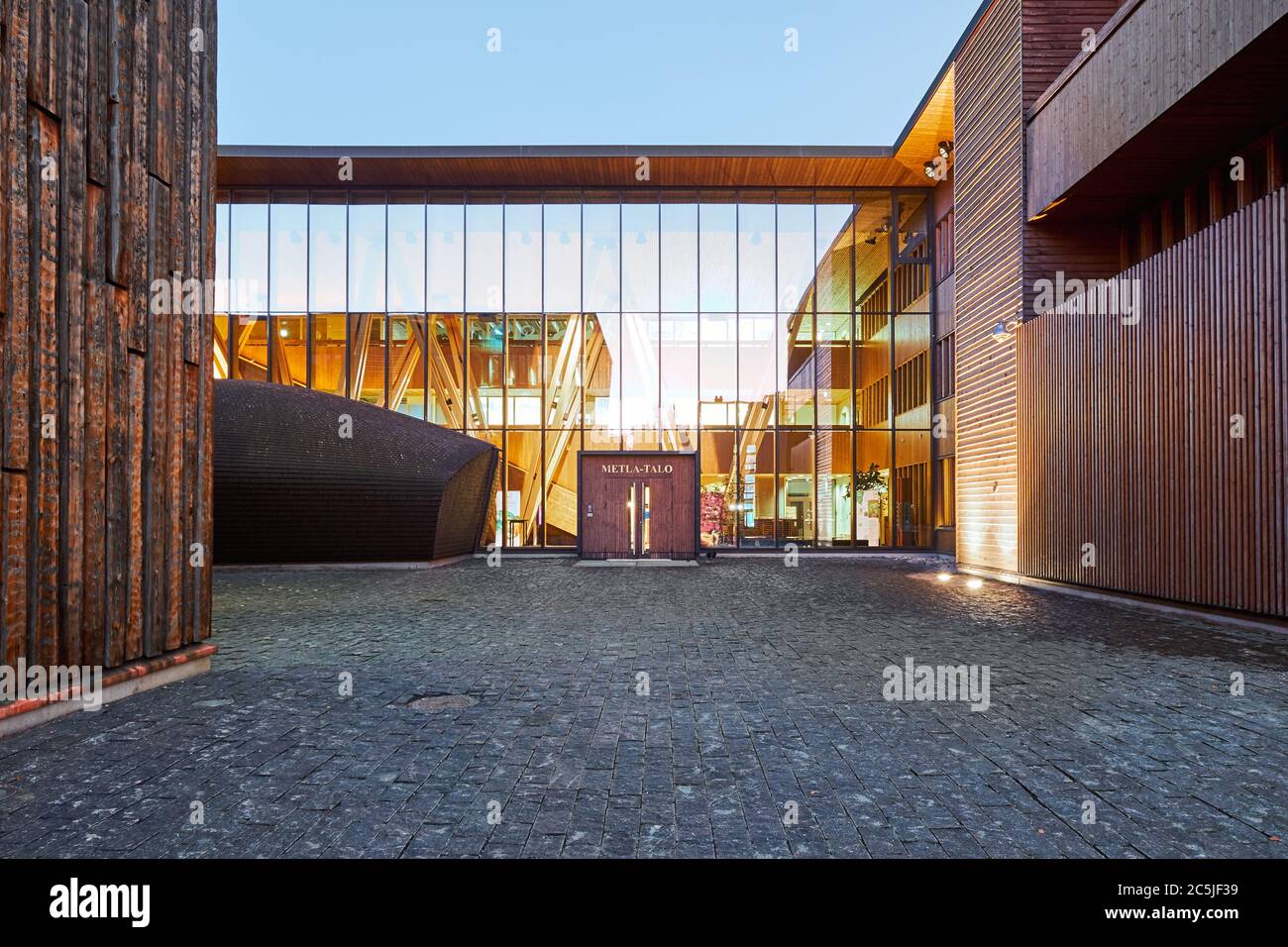 JOENSUU / FINLAND - October 15 2018: Metla House is Finland's first ...