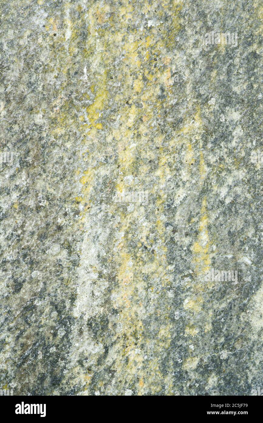 Natural pattern and texture formed on an old slab of stone. Background ...