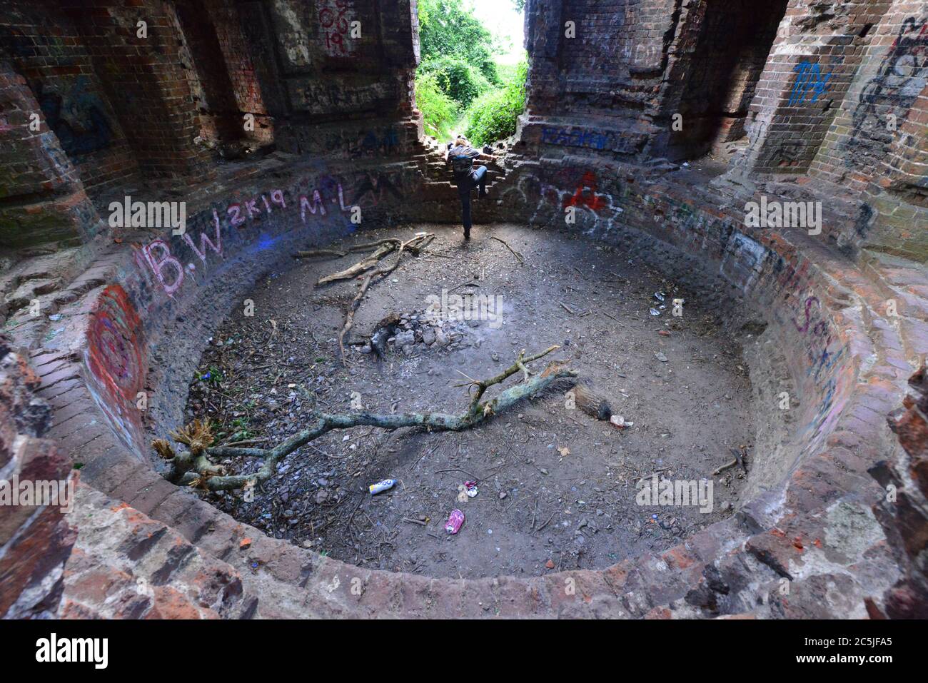 Racton Folly Ruins High Resolution Stock Photography and Images - Alamy