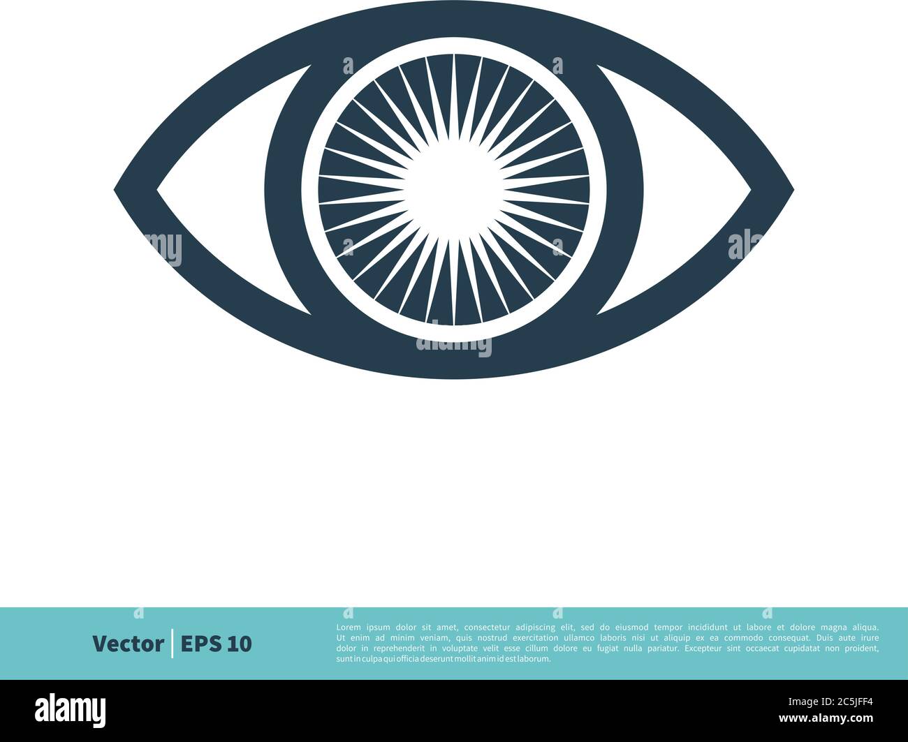 Eyeball, Vision, View Icon Vector Logo Template Illustration Design ...