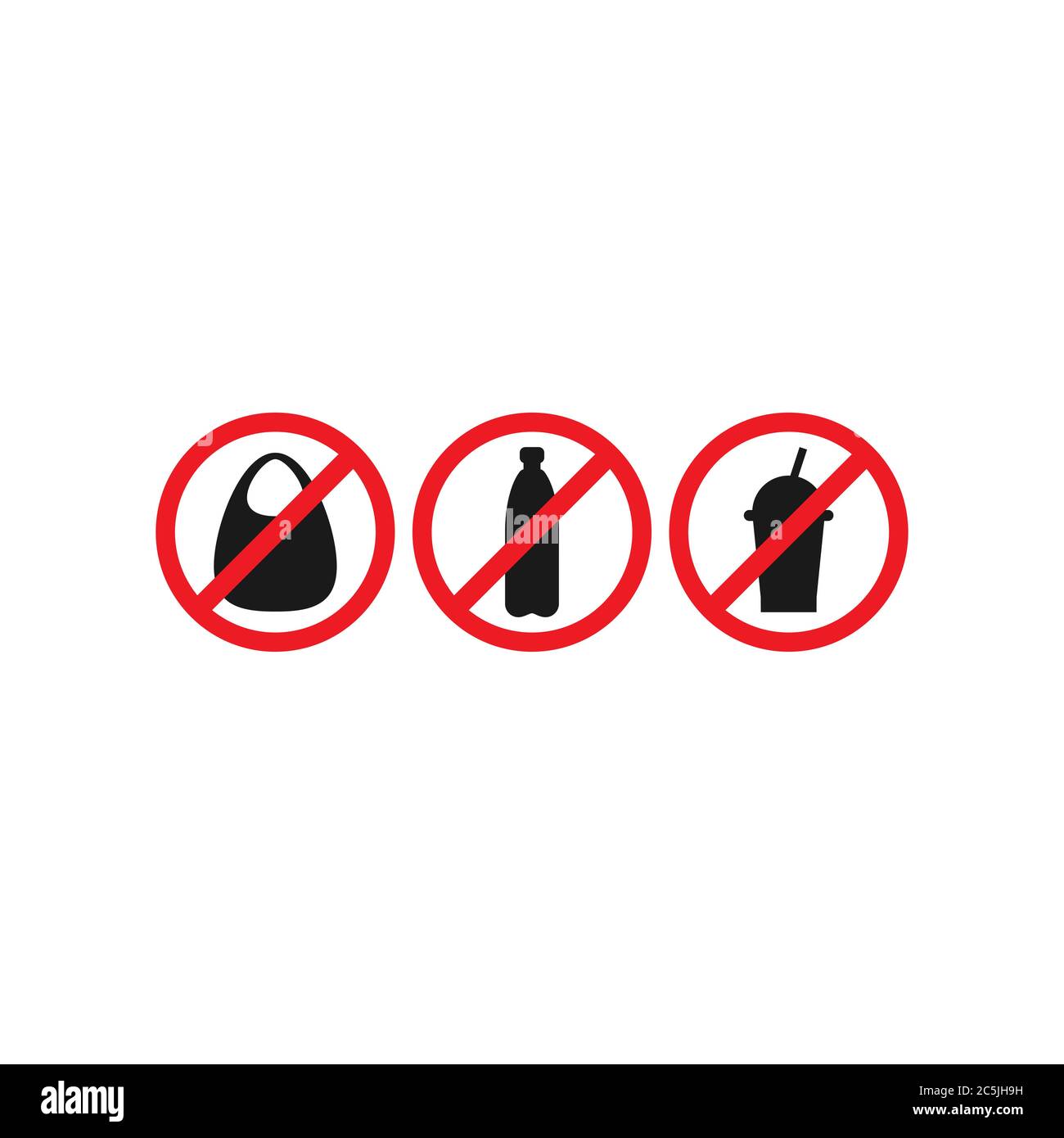 No plastic bags, bottles, cups. stop using disposable polythene package ...