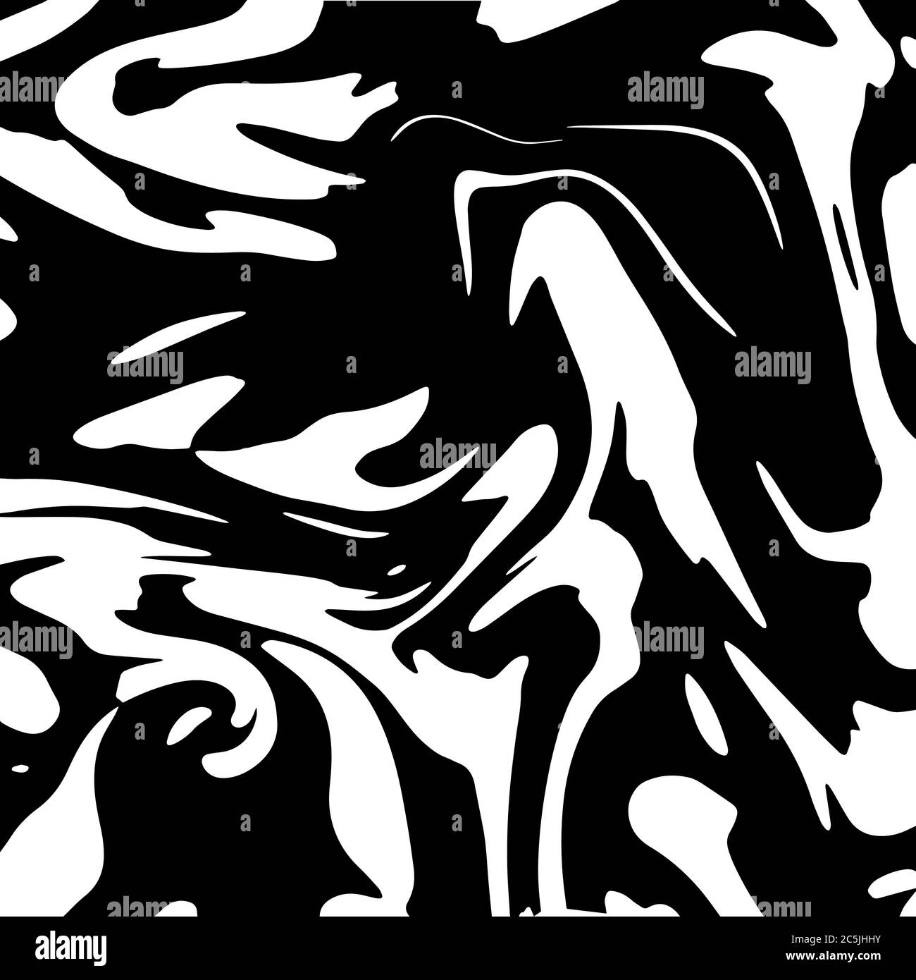 Abstract fluid black and white background. Vector format Stock Vector ...
