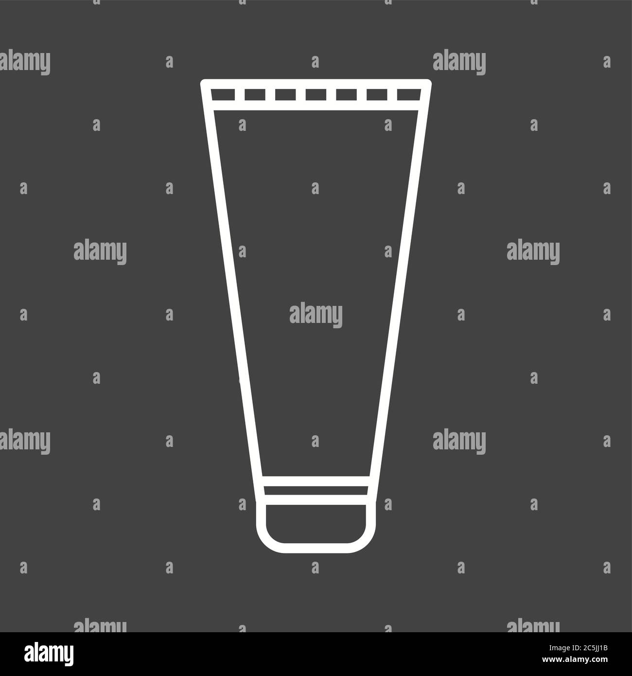 Unique Shaving Cream Vector Line Icon Stock Vector Image & Art - Alamy