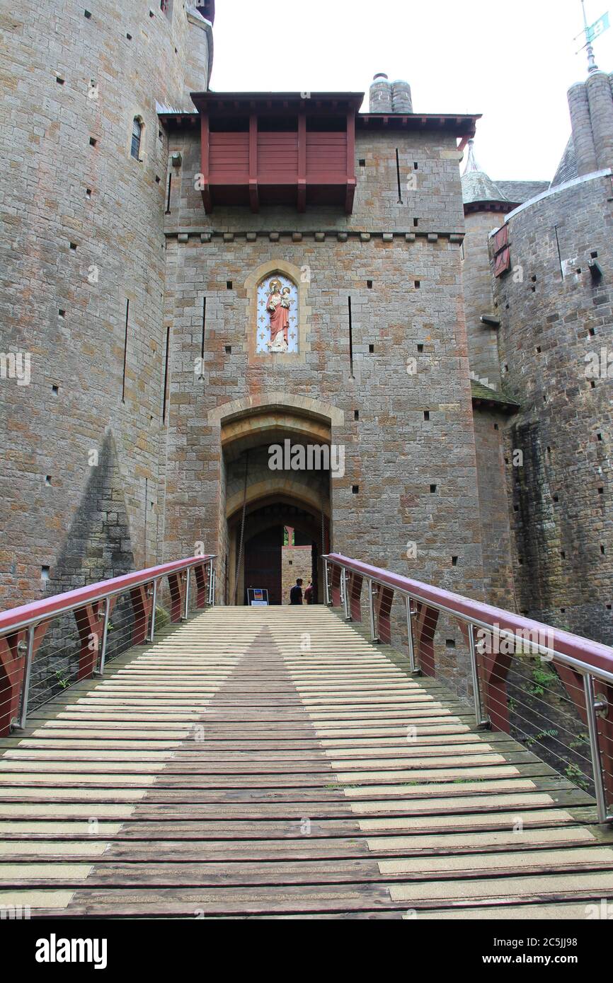 Castell Coch in Cardiff Wales. United Kingdom Stock Photo - Alamy