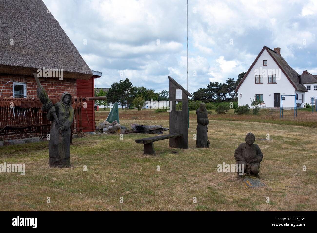 Neuendorf, Germany. 06th June, 2020. In front of the fishing museum ...