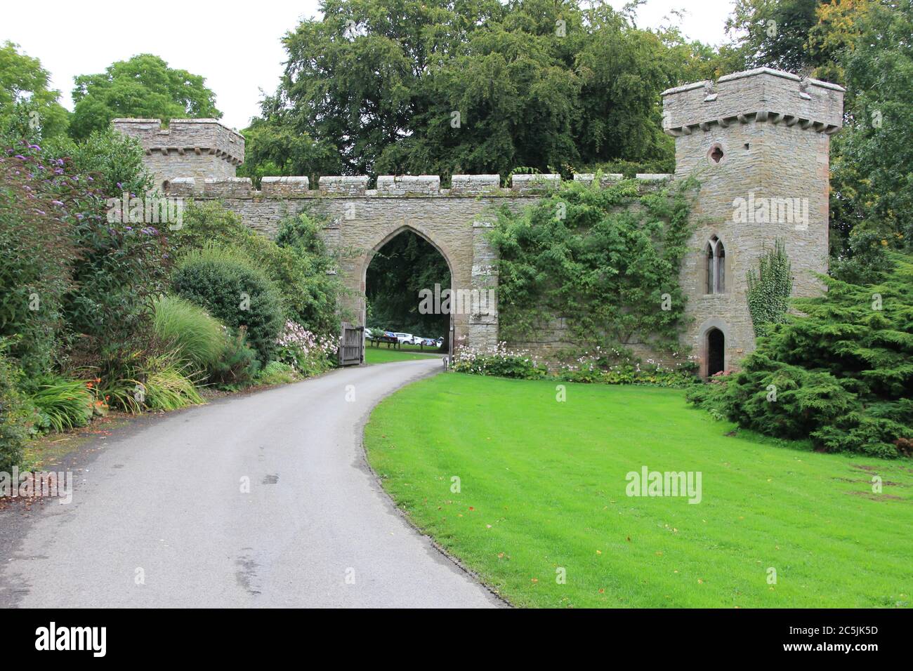 Croft Castle and Parkland in Croft, England Stock Photo - Alamy