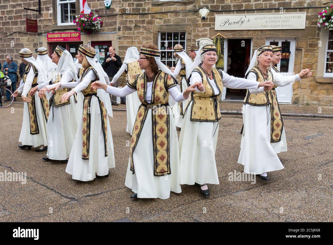 Traditional Armenian Dancers at Bakewell Stock Photo - Alamy