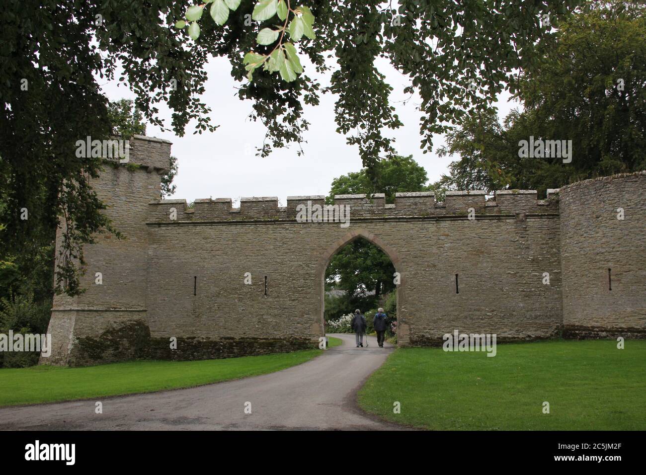 Croft Castle and Parkland in Croft, England Stock Photo - Alamy