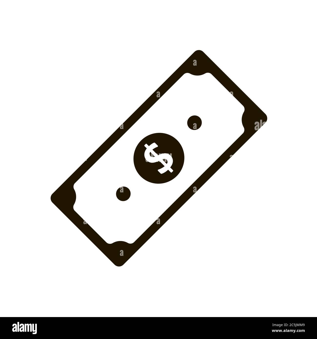 Paper bill icon in trendy flat style isolated on white background. Eps ...