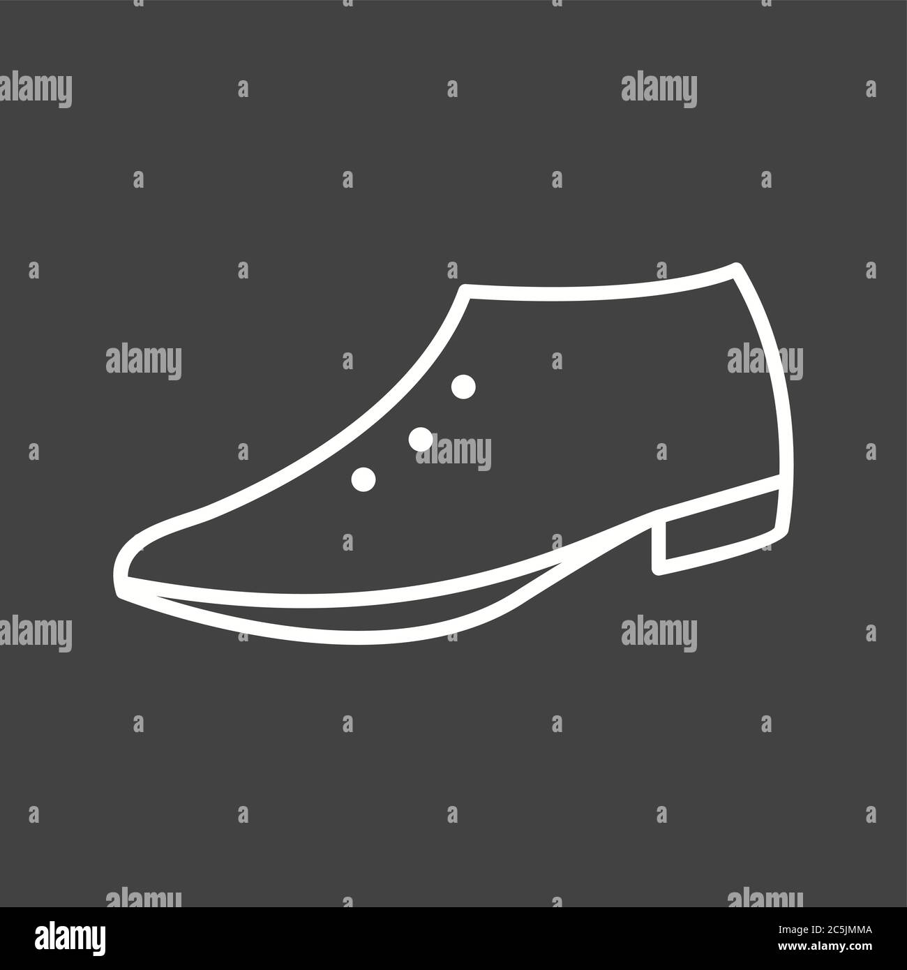 Unique Formal Shoes Vector Line Icon Stock Vector Image & Art - Alamy
