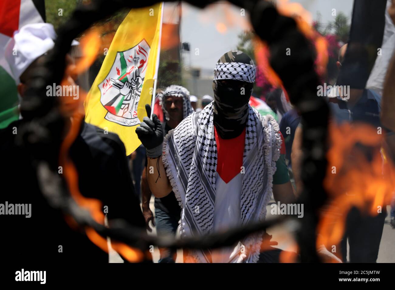 Fatah flag hi-res stock photography and images - Alamy