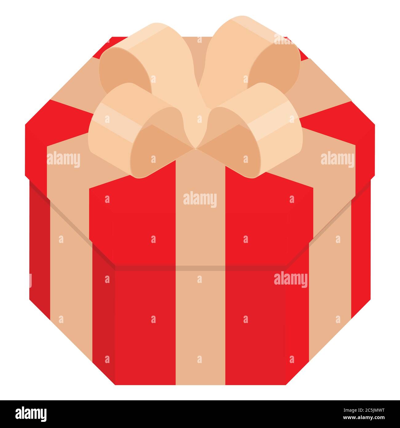 Surprise gift box. Vector. Isometric view Stock Vector Image & Art - Alamy