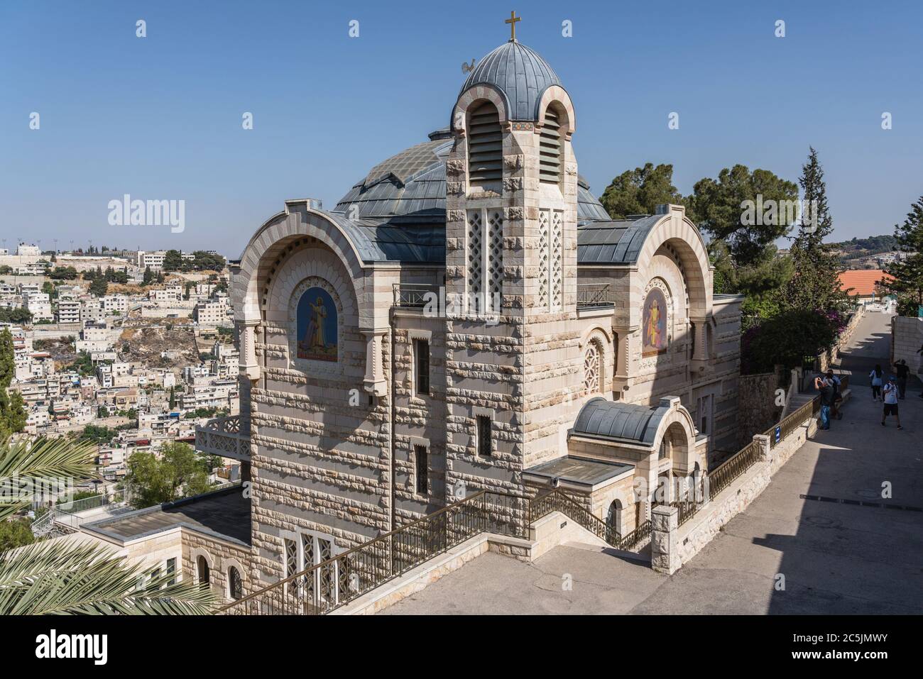Israel, Jerusalem, St. Peter Gallicantu, The Church of Saint Peter in ...