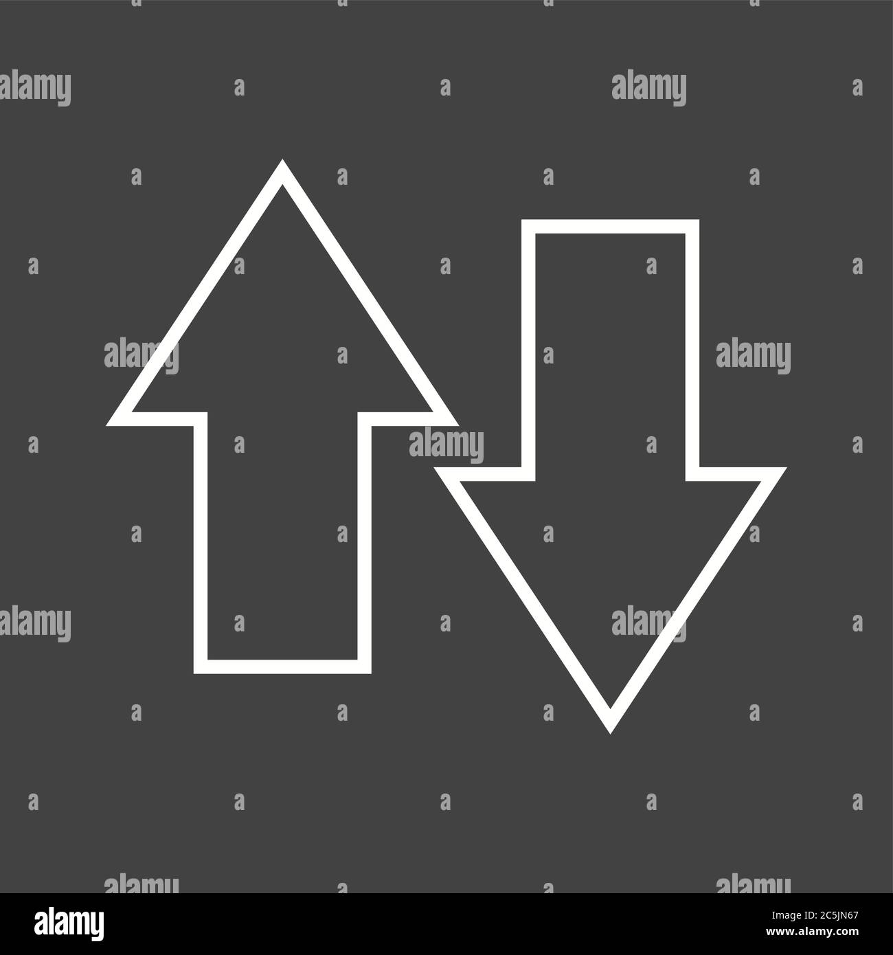 Unique Data Connection Vector Line Icon Stock Vector Image & Art - Alamy