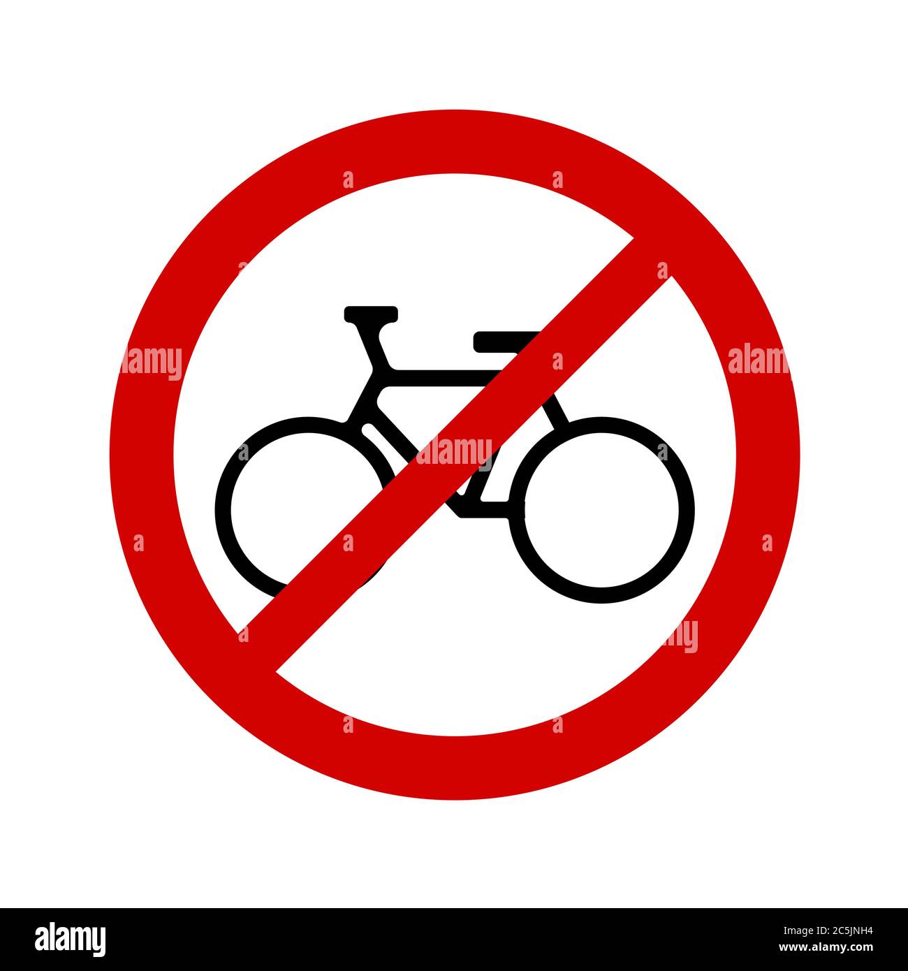 No bicycle sign hi-res stock photography and images - Alamy