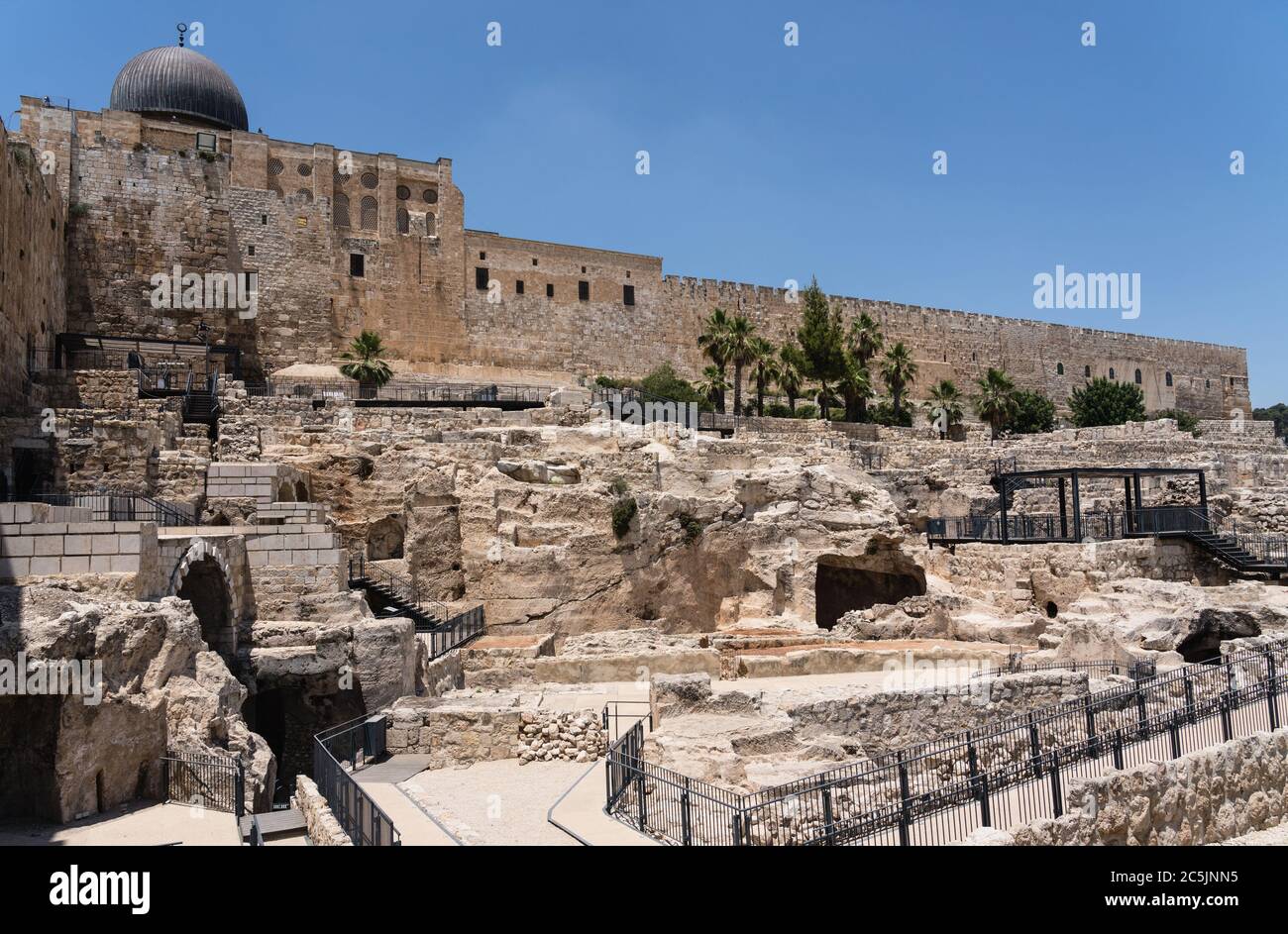 Ophel walls hi-res stock photography and images - Alamy