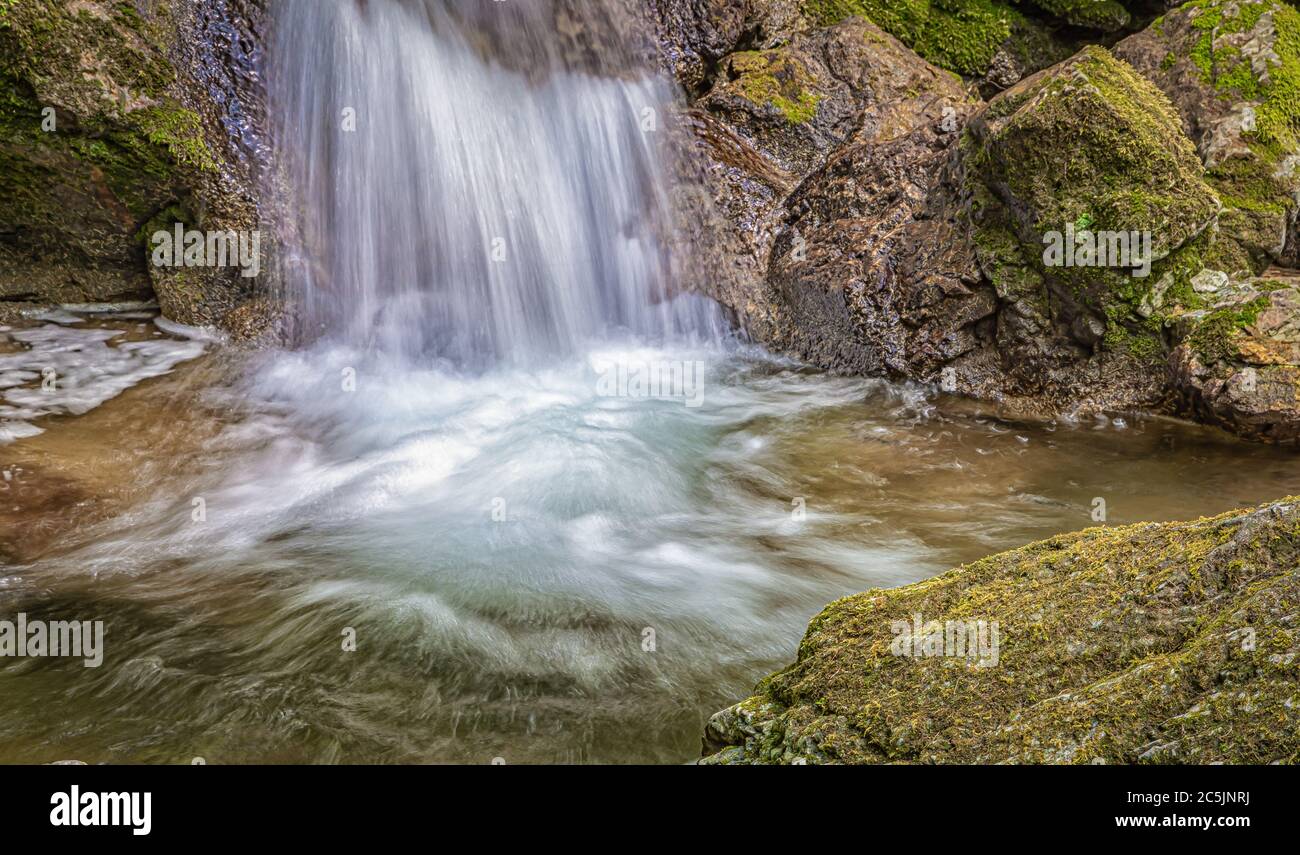 waterfalls Valimpach,Torrente Centa,river Park Centa,Caldonazzo,Trento ...