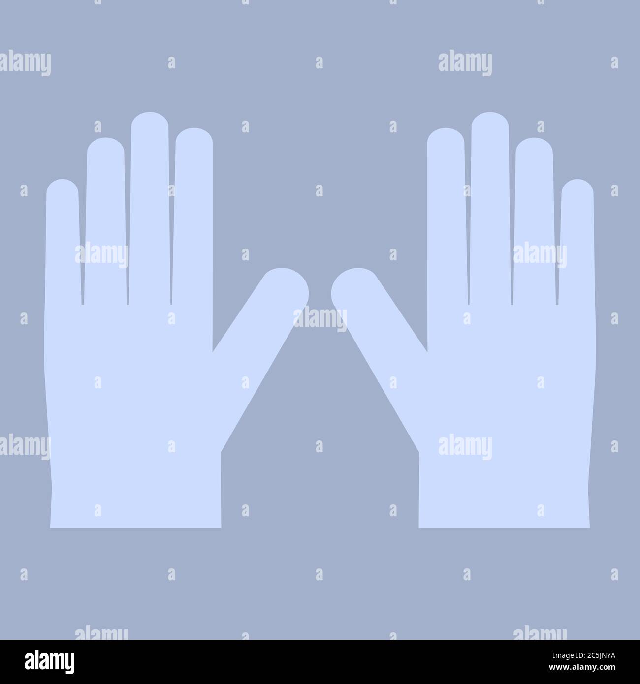 Rubber protective gloves. Vector illustration Stock Vector Image & Art ...