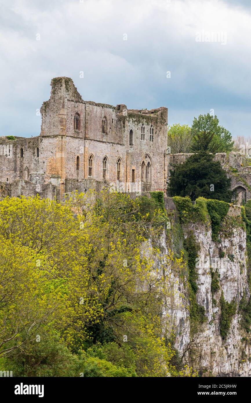 Chateau On Edge Of Cliff