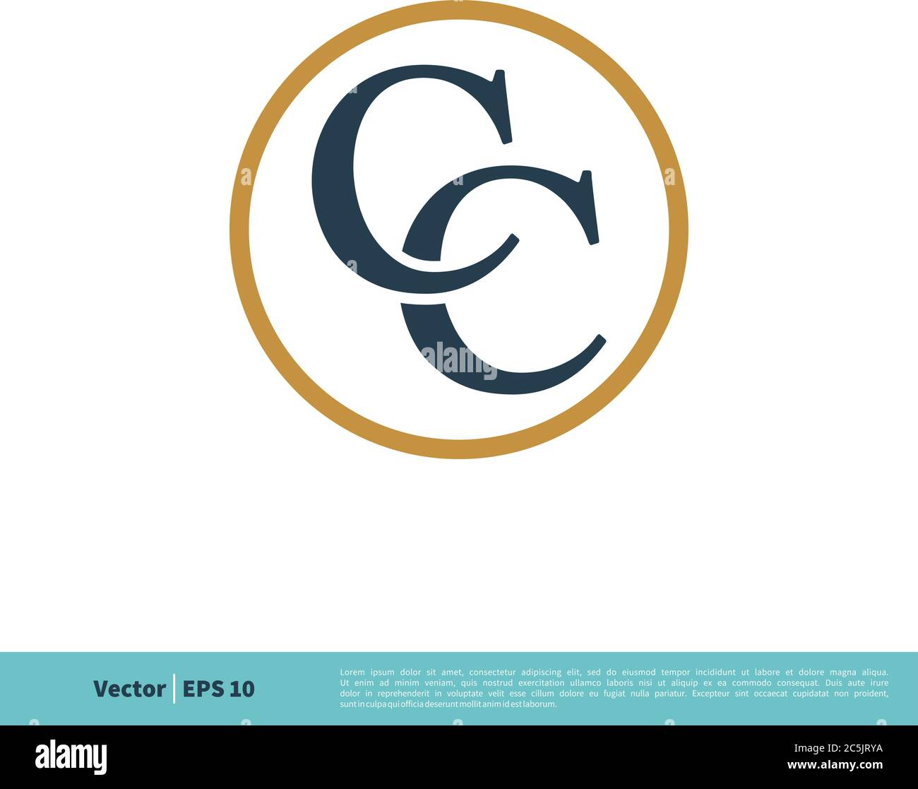 Letter C Circle Icon Vector Logo Template Illustration Design. Vector ...