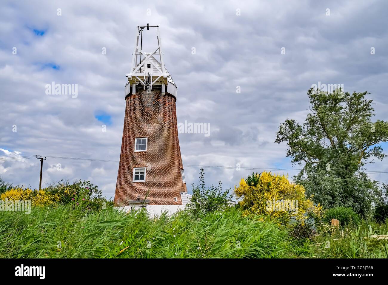 17 Traditional windmill without sails and restored to a holiday let in ...