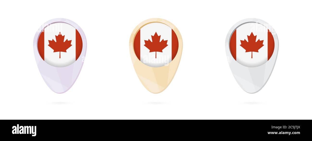 Canada map arrow hi-res stock photography and images - Alamy