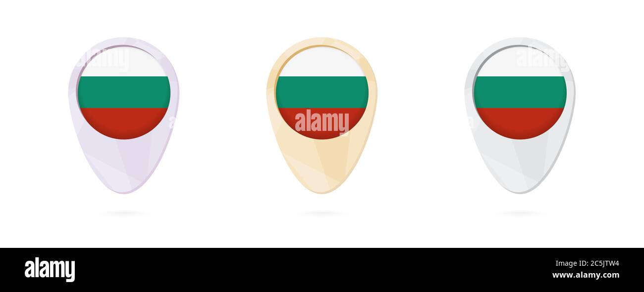 Bulgaria map pin Stock Vector Images - Alamy