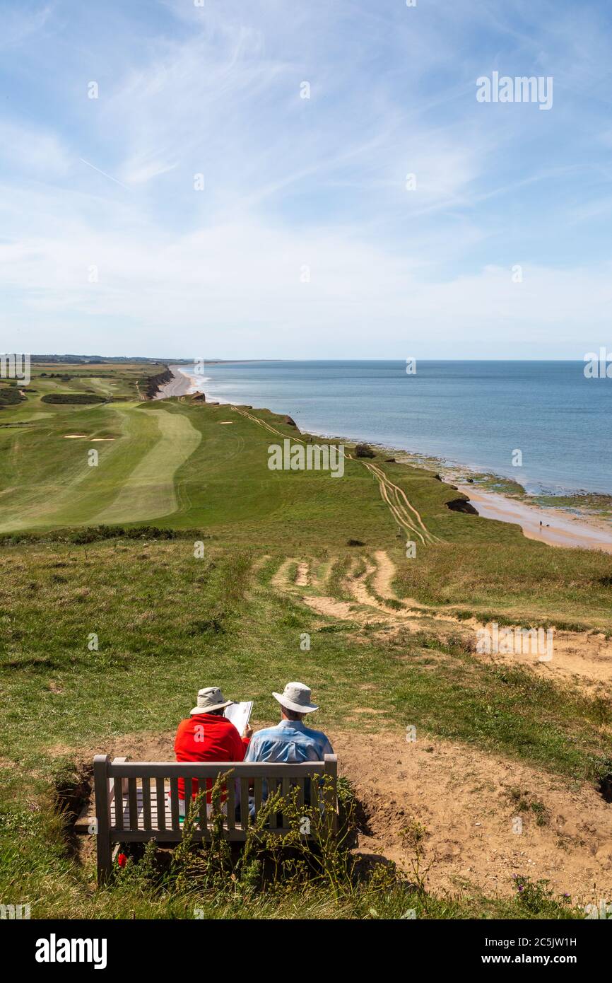 Sheringham Beach, Norfolk, UK. tranquillity in the summer Stock Photo ...