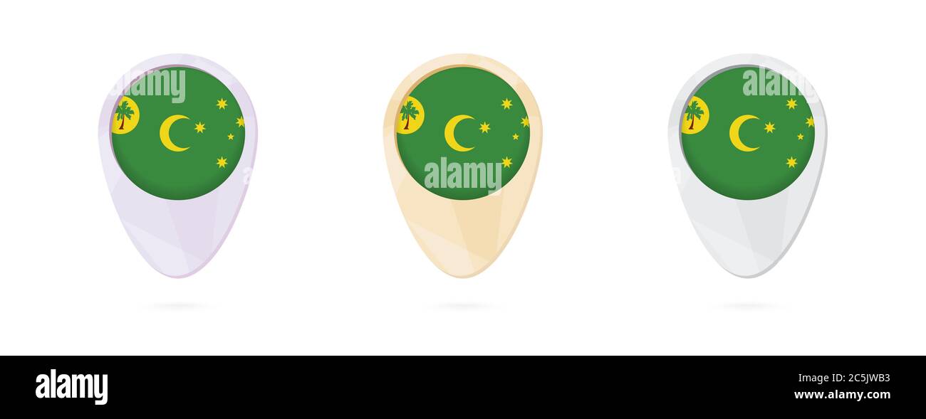 Map of cocos islands hi-res stock photography and images - Alamy