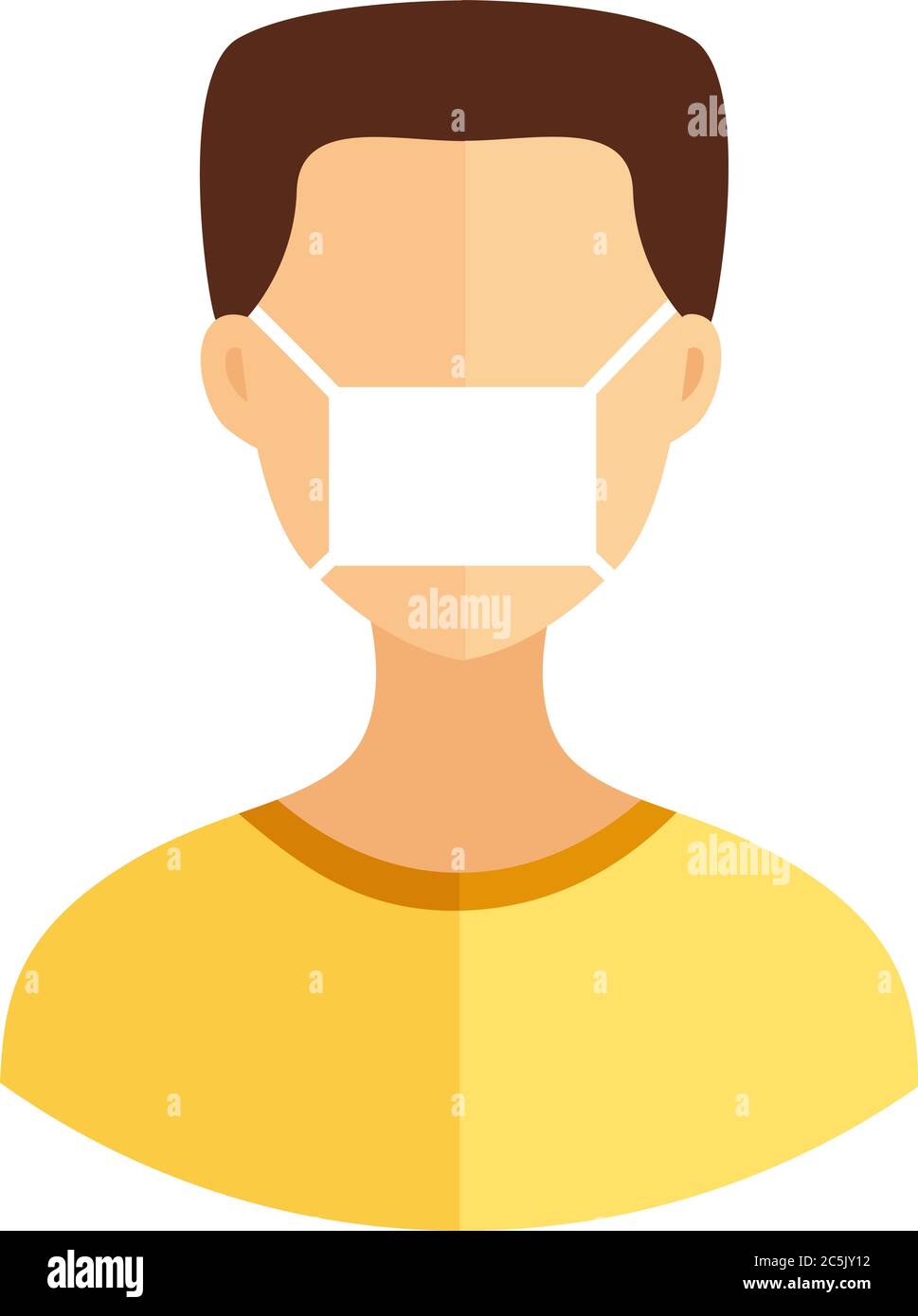 Doctor wearing face mask Stock Vector Images - Alamy