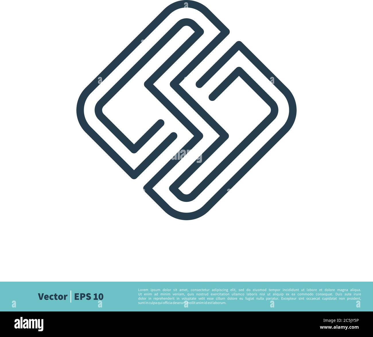 Abstract S Letter Icon Vector Logo Template Illustration Design. Vector ...