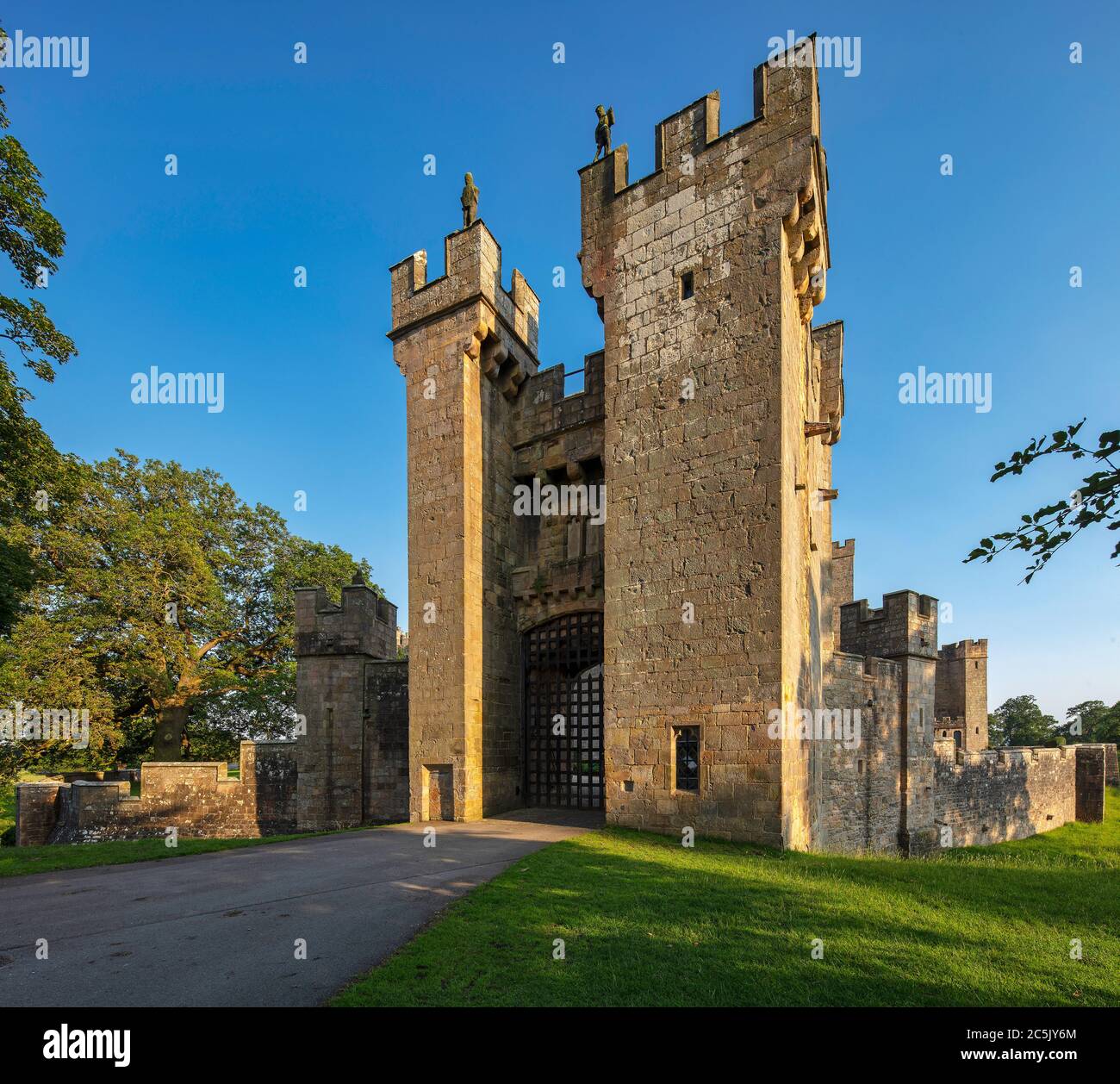 Raby castle deer hi-res stock photography and images - Alamy