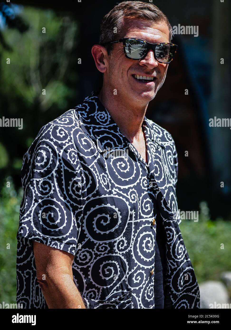 MILAN, Italy- June 16 2019: Dean Cook on the street during the Milan ...