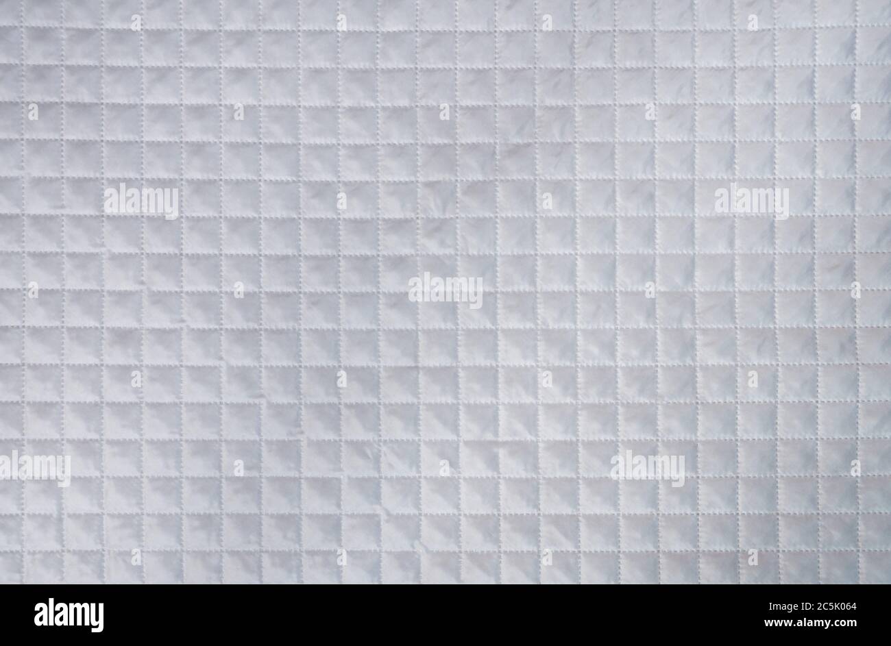 Checkered texture white fabric with mesh embossing. Abstract pattern ...